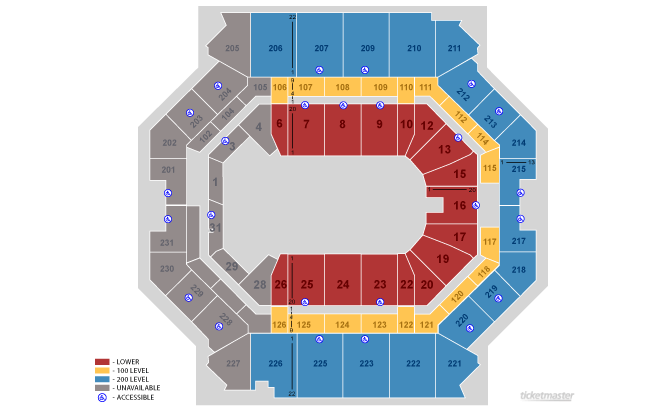 For The Bjcc Circus Seating Chart Detailed